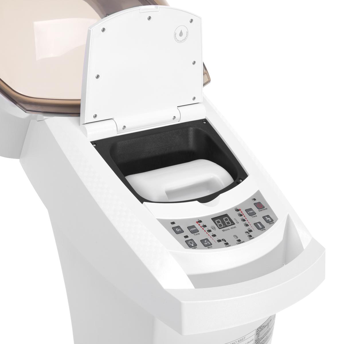 Special Promo 30% :: Професионална фризьорска каска Gabbiano 408D Бял ...