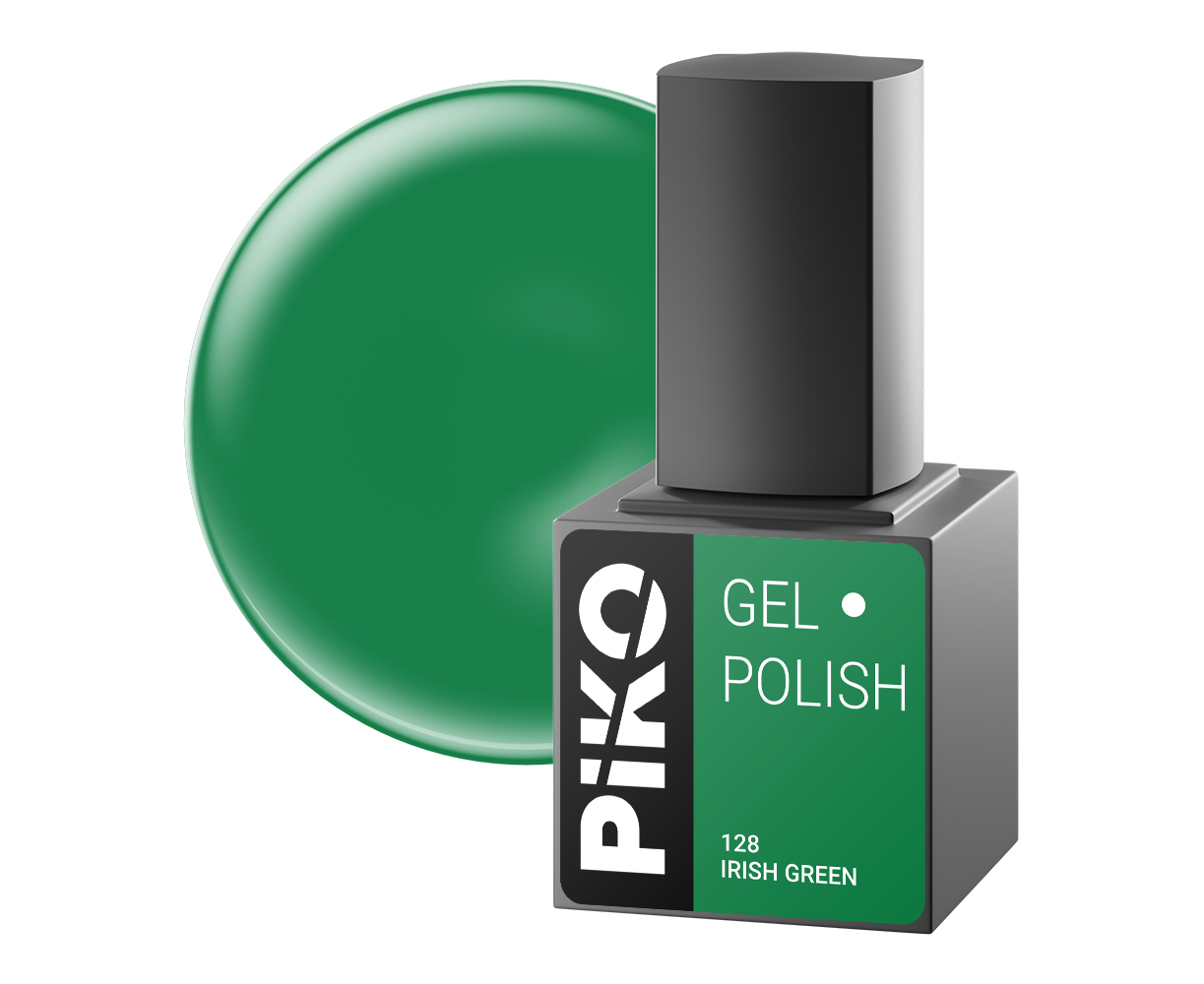 Маникюр и педикюр :: Гел лак :: Гел лак Piko, 10мл, 128 Irish Green